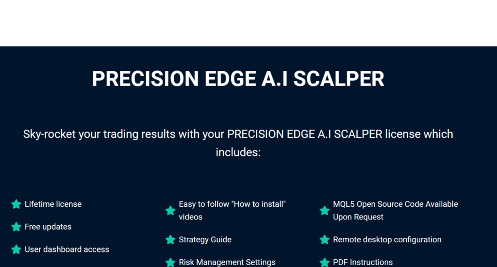 The New Precision Edge AI Scalper - BEST NEW AUTOTRADER!